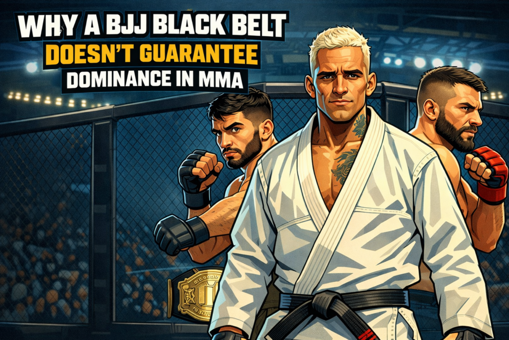 Understand Why a BJJ Black Belt Doesn’t Guarantee Dominance in MMA ...