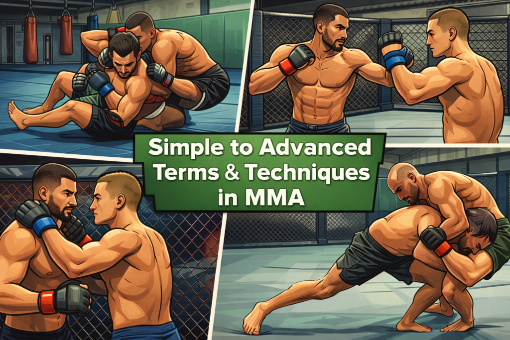 Simple to Advance Terms & Techniques in MMA – Data Combat Sport