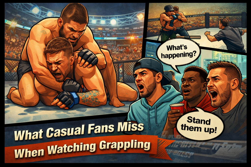What Casual Fans Miss When Watching Grappling in MMA – Data Combat Sport